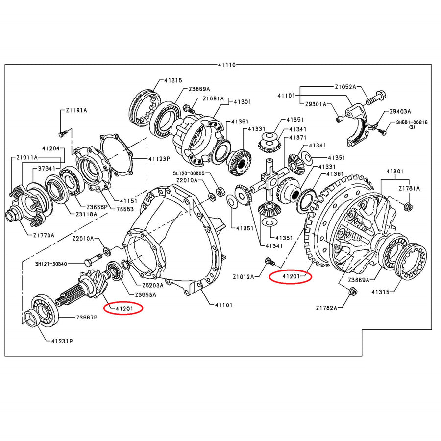 Cono y Corona para Diferencial Hino AK-FF – Relación 8x37, 29 Estrías ...