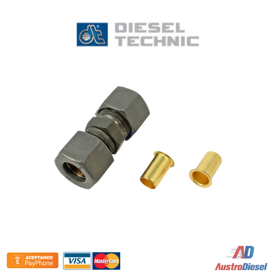 NEPLO/UNION CAÑERIA 10MM METAL – AUSTRODIESEL